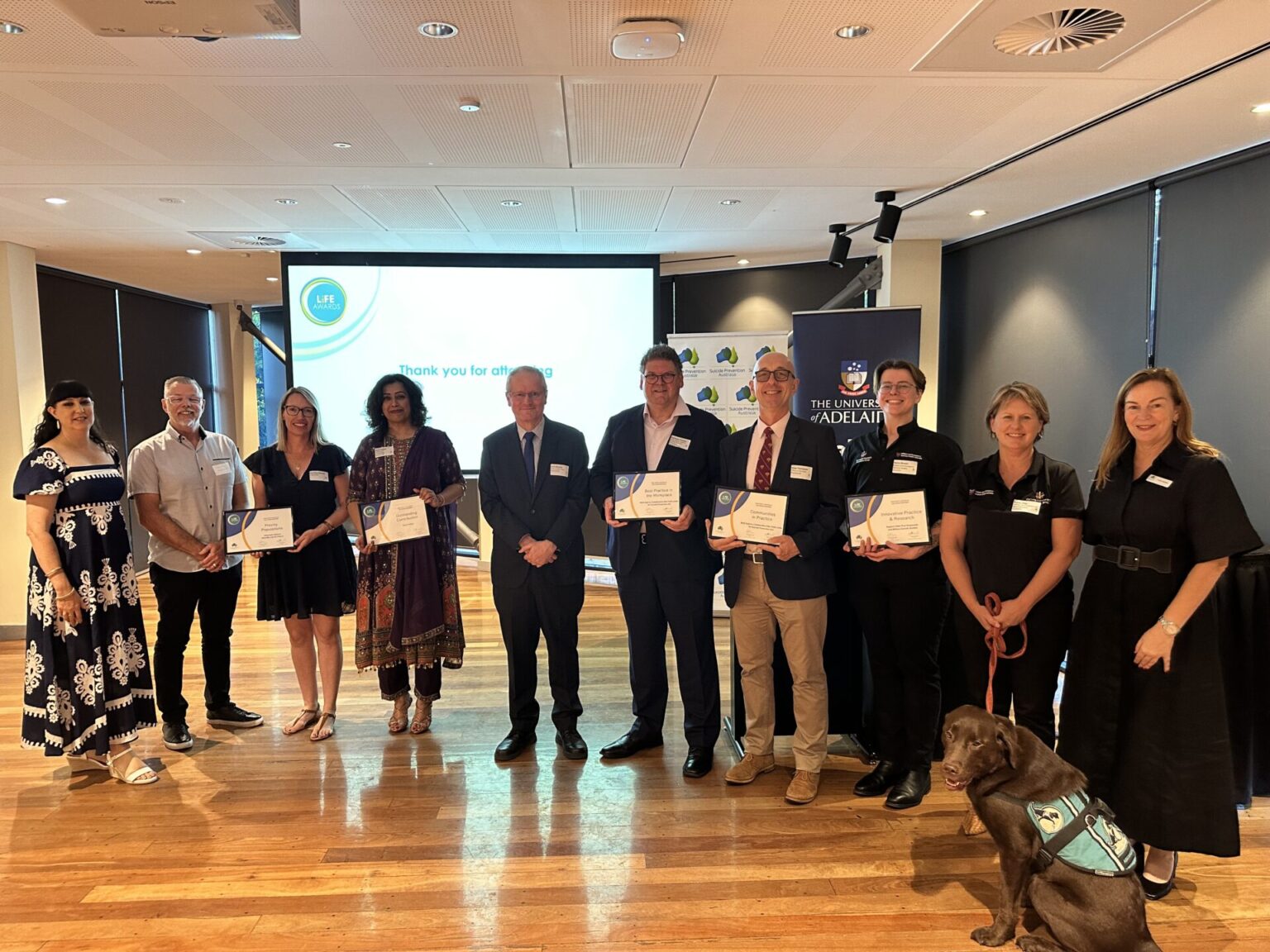 SA LiFE Award Recipients - Suicide Prevention Australia